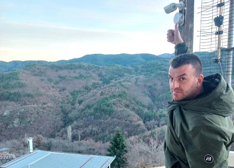 Μετεωρολογική κάμερα στο Αμπελοχώρι του Δήμου Μετεώρων για τις καιρικές ...