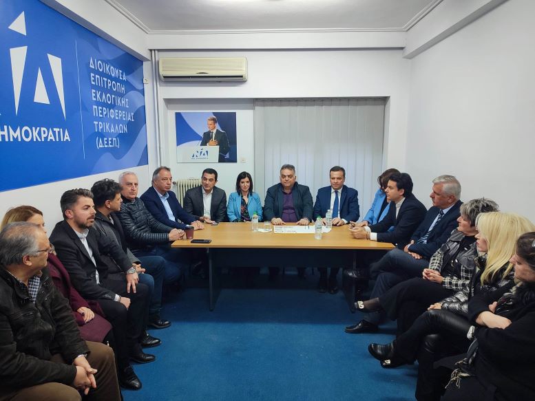 Στα γραφεία της ΔΕΕΠ Τρικάλων η Άννα-Μισέλ Ασημακοπούλου: Συστράτευση ...