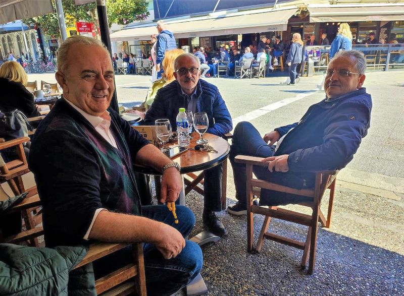 Καφές με πολιτικές προεκτάσεις για τον Σωτήρη Μπλέτσα - trikalaIN