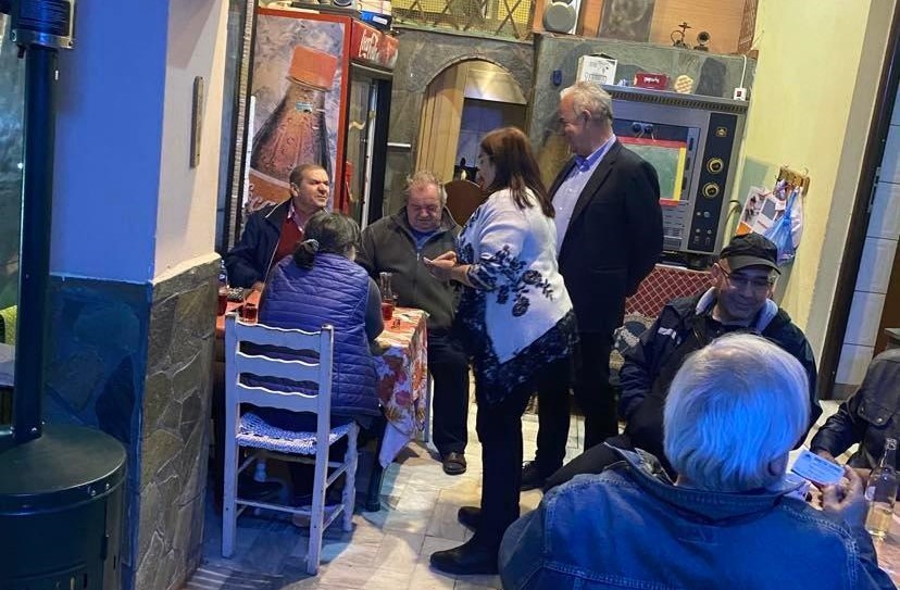 Σε Κονισκό, Γερακάρι, Λογγά, Αχελιναδα και Μαυρέλι ο Σωτήρης Μπλέτσας ...