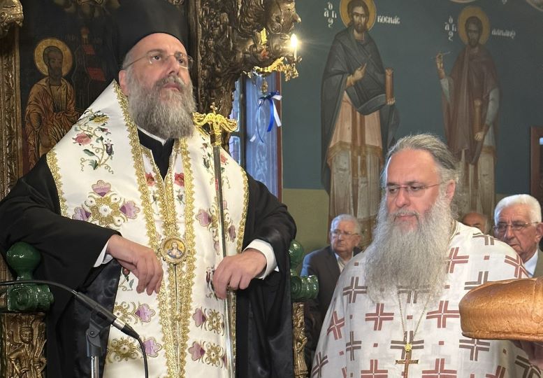Πανηγυρικός Εσπερινός της εορτής της Αναλήψεως του Σωτήρος στη Μεγάρχη ...