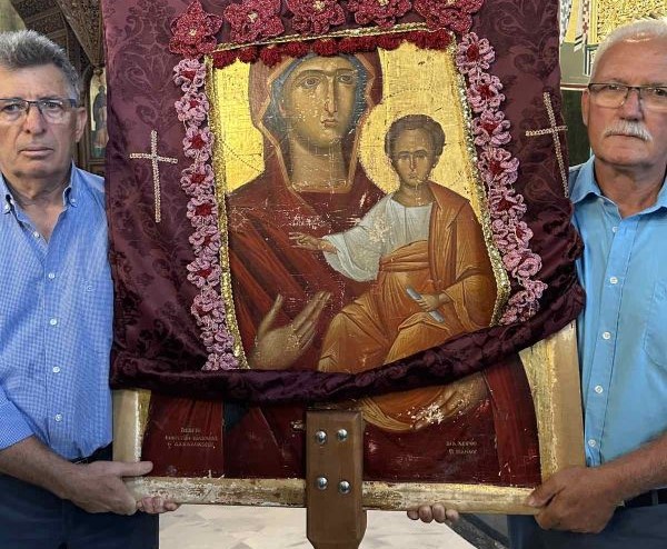 Πανήγυρις Συνάξεως Ιεράς Εικόνας Παναγίας Οδηγήτριας στον Ιερό Ναό ...